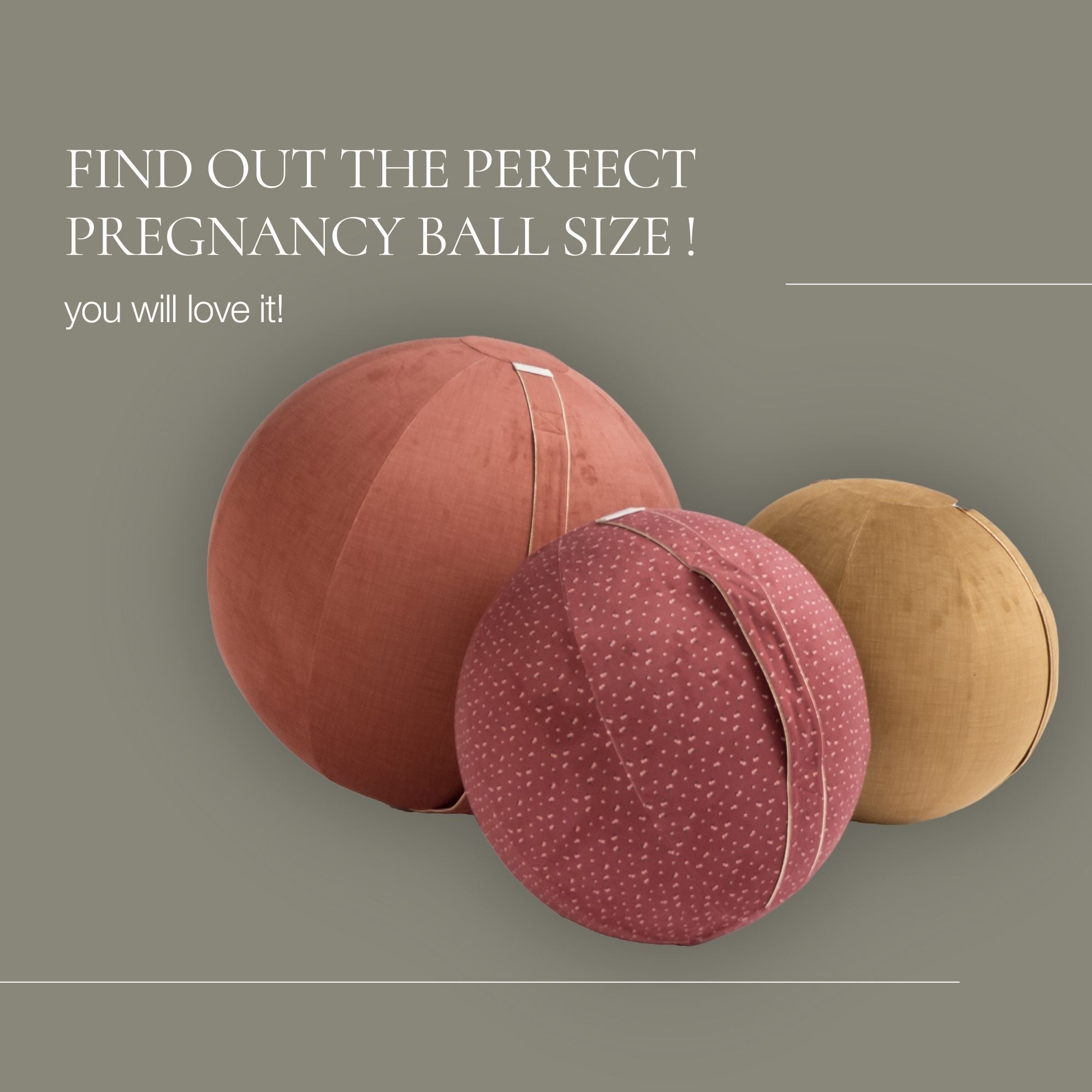 Pregnancy Ball: What size do I need? - byAlex